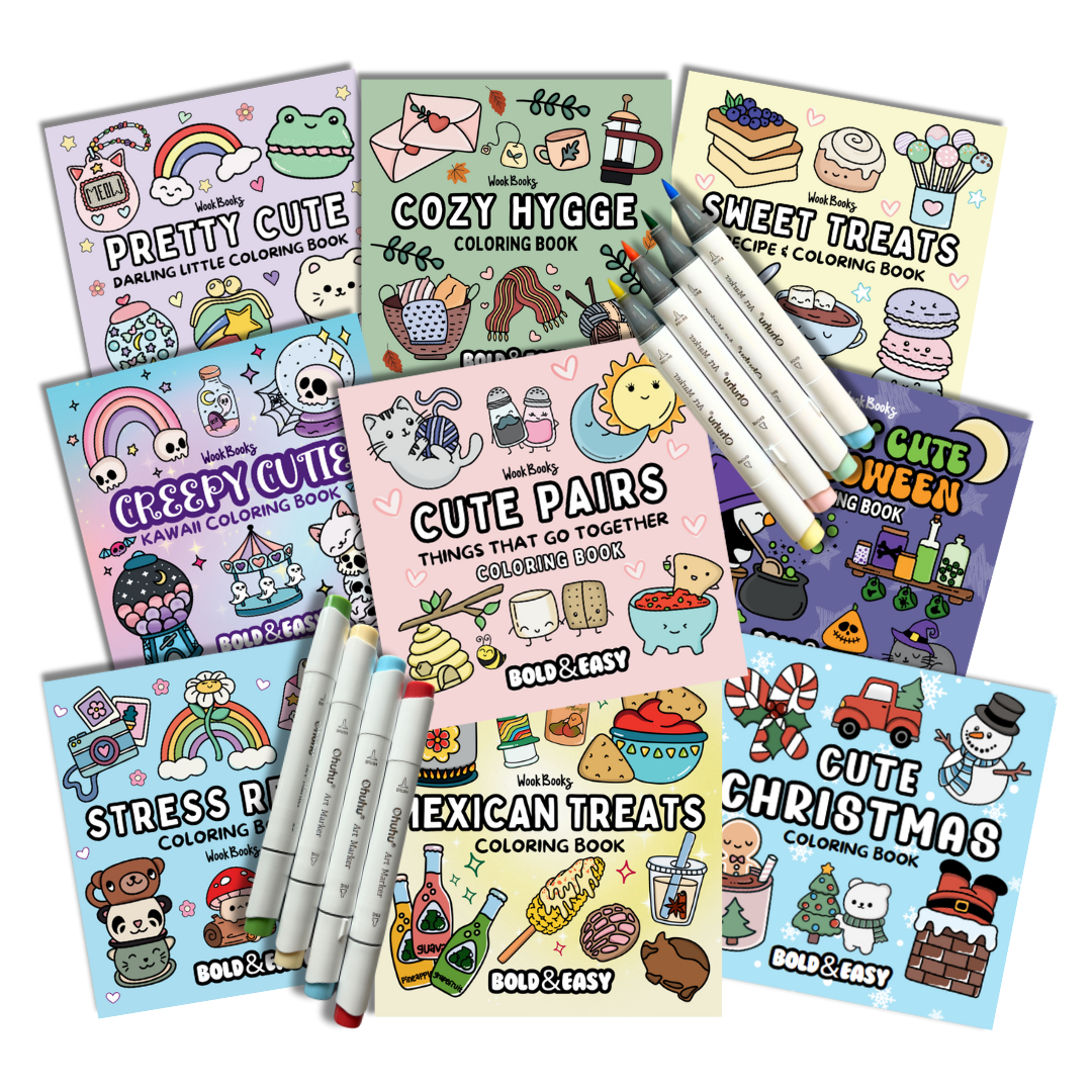 3 Book Build-Your-Own Bundle – Wook Books Coloring