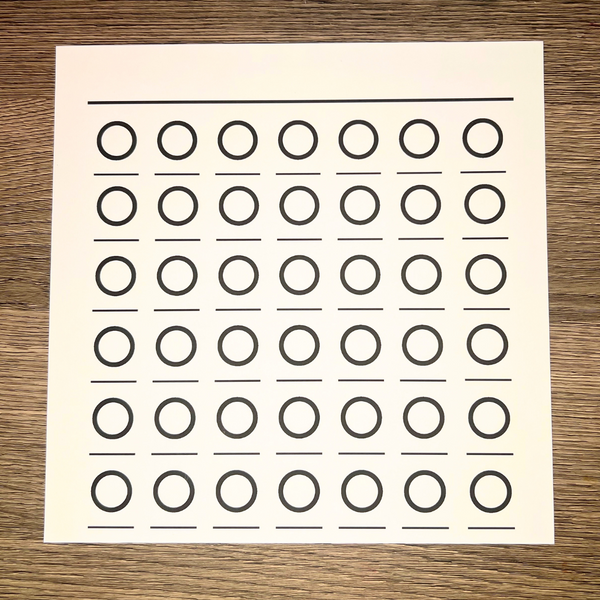 Color Keeper – Blank Swatch Expansion Sheet for Wook Books Ohuhu Swatc ...